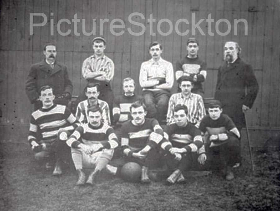 Stockton Corporation Officials Football Team | Picture Stockton Archive