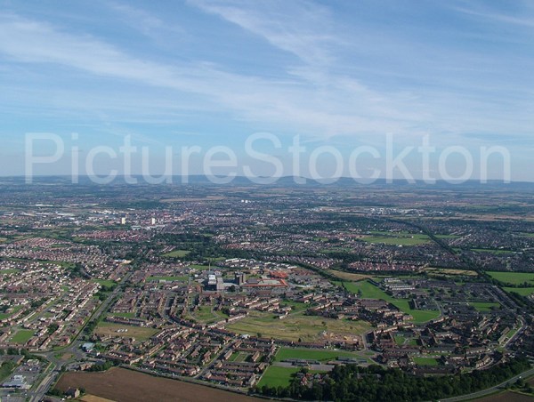 Aerial view of Hardwick | Picture Stockton Archive