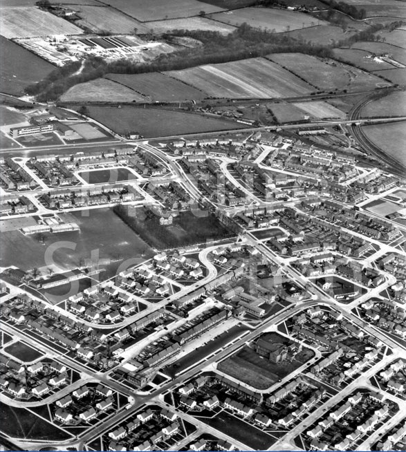 Aerial View of Roseworth – 1966 | Picture Stockton Archive