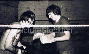 Sparring with Maxie Smith | Picture Stockton Archive