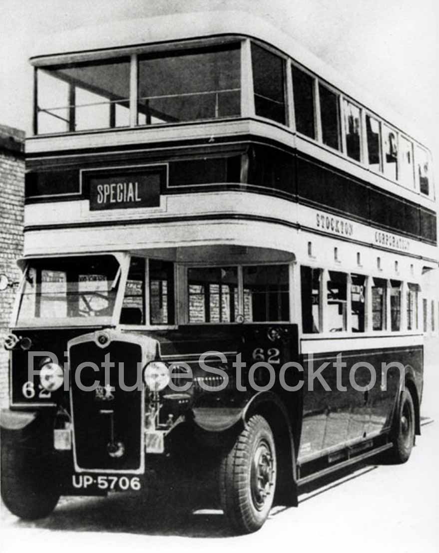 Crossley Condor, UP 5706 (1931-1962) | Picture Stockton Archive
