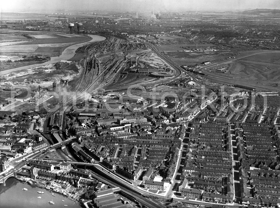 An Aerial View over Thornaby-on-Tees c1978 | Picture Stockton Archive
