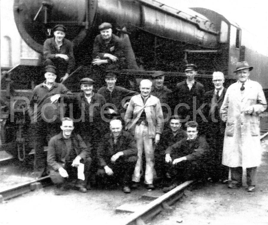 The Last Working Day, Stockton Railway Sheds c1959 | Picture Stockton ...