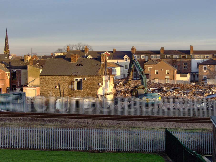 Demolition of Hind Street/Alliance Street, Stockton – 25/01/2007 ...