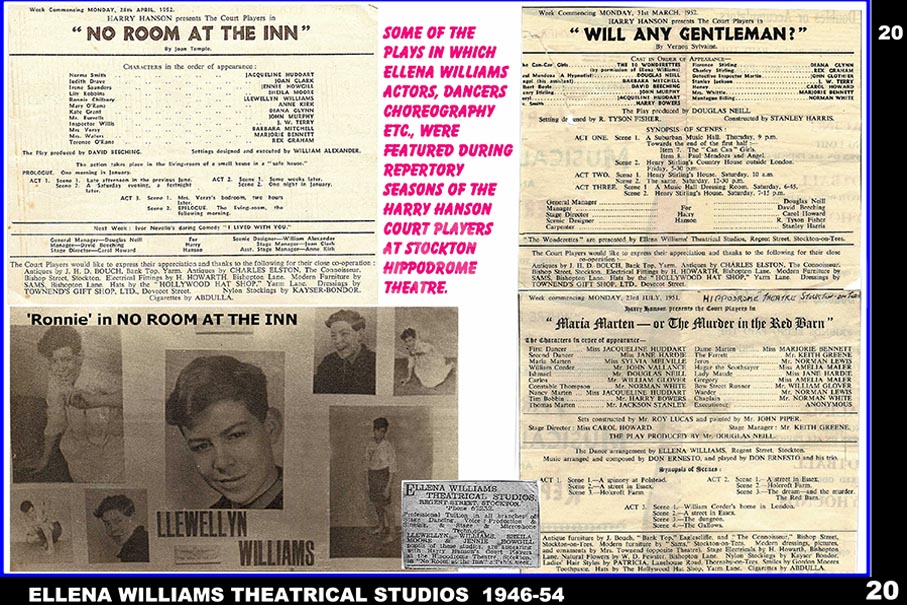 Ellena Williams Theatrical Studios, Regent Street, 1946 – 1954 ...