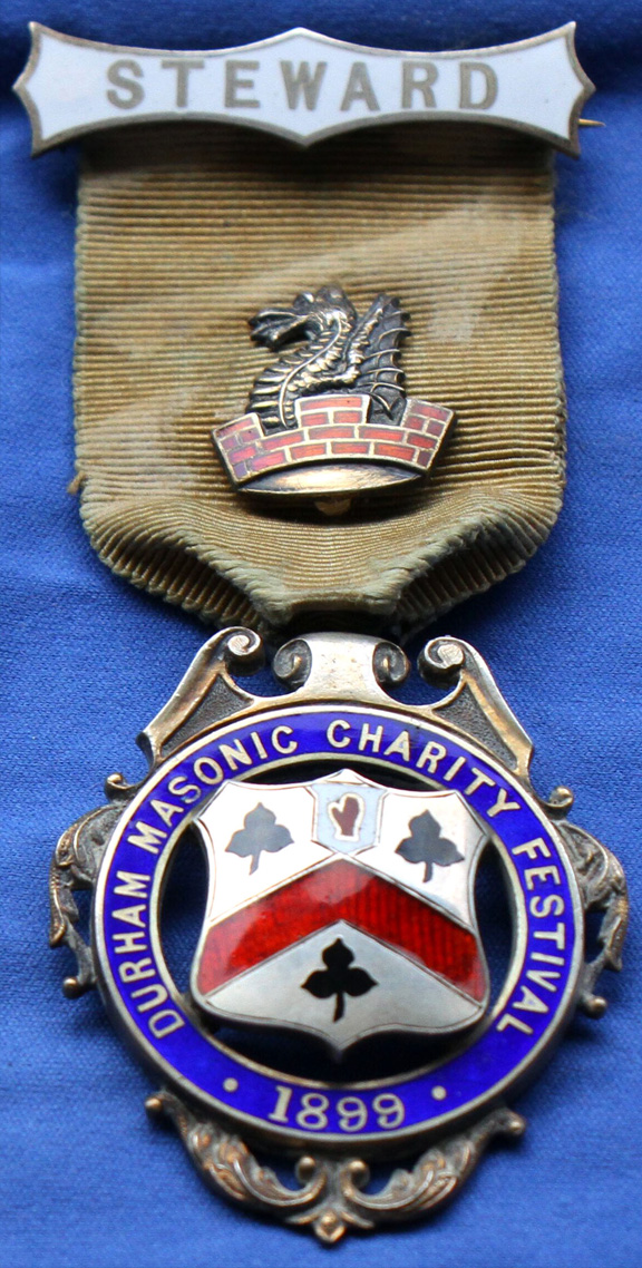 Durham Masonic Charity Medals dated 1899 and 1902 | Picture Stockton ...